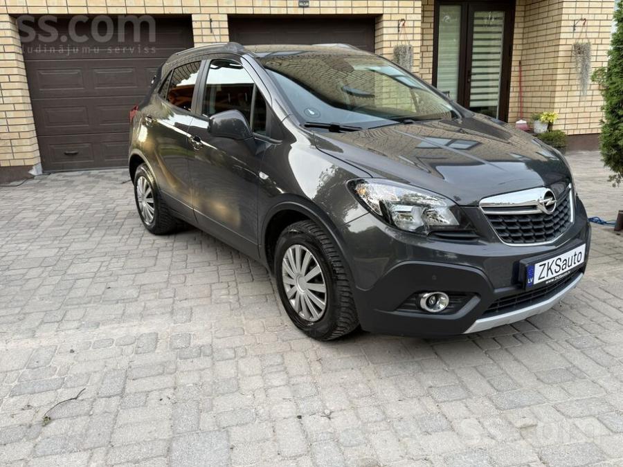 Grey Opel Mokka 2015 in Jelgava, with an engine capacity of 1.60 L and mileage of 228 thousand km for 7600 €, photo 3 on AUTOMOTO.COM.LV