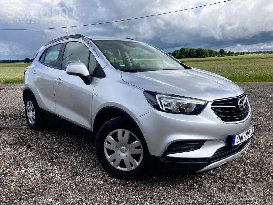 Pelēks Opel Mokka 2017 Talsi, ar dzinēja tilpumu 1.60 L un nobraukumu 178 tūkst. km par 9990 €, foto 1 vietnē AUTOMOTO.COM.LV