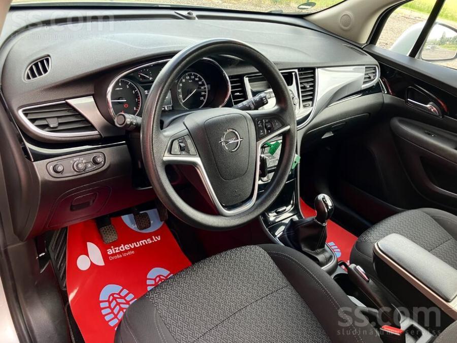 Pelēks Opel Mokka 2017 Talsi, ar dzinēja tilpumu 1.60 L un nobraukumu 178 tūkst. km par 9990 €, foto 13 vietnē AUTOMOTO.COM.LV