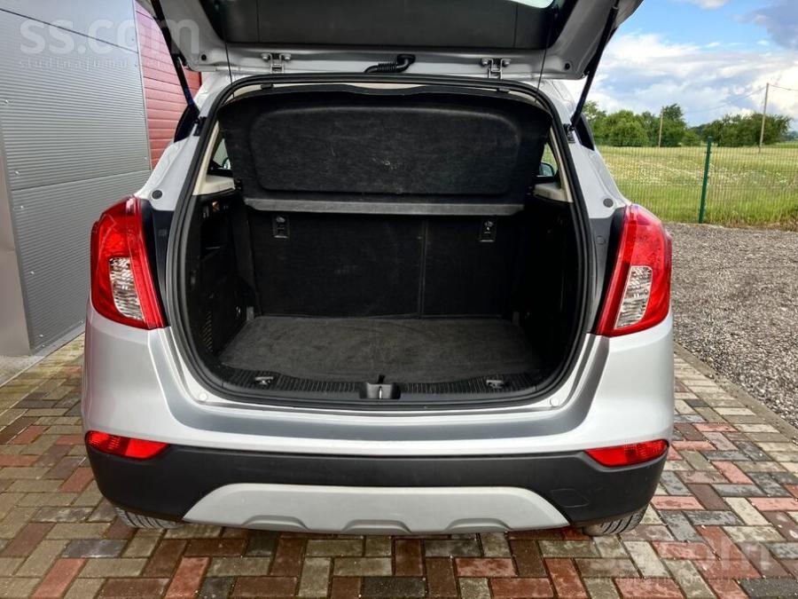 Pelēks Opel Mokka 2017 Talsi, ar dzinēja tilpumu 1.60 L un nobraukumu 178 tūkst. km par 9990 €, foto 15 vietnē AUTOMOTO.COM.LV