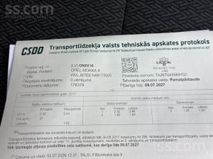 Pelēks Opel Mokka 2017 Talsi, ar dzinēja tilpumu 1.60 L un nobraukumu 178 tūkst. km par 9990 €, foto 18 vietnē AUTOMOTO.COM.LV