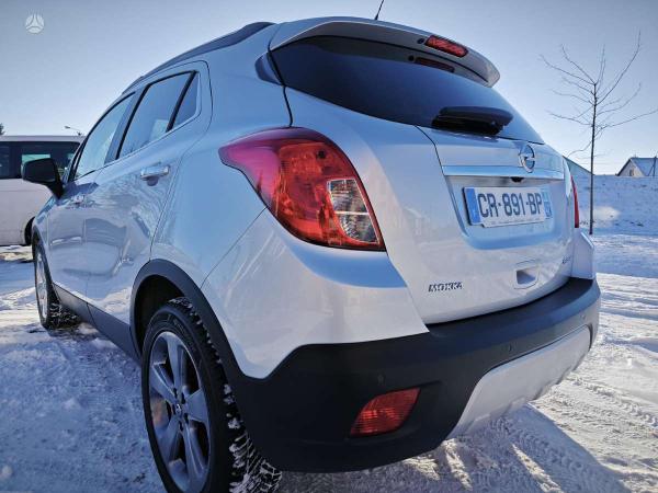 Pelēks Opel Mokka 2013 Panevēža, ar dzinēja tilpumu 1.69 L un nobraukumu 264 tūkst. km par 4800 €, foto 5 vietnē AUTOMOTO.COM.LV