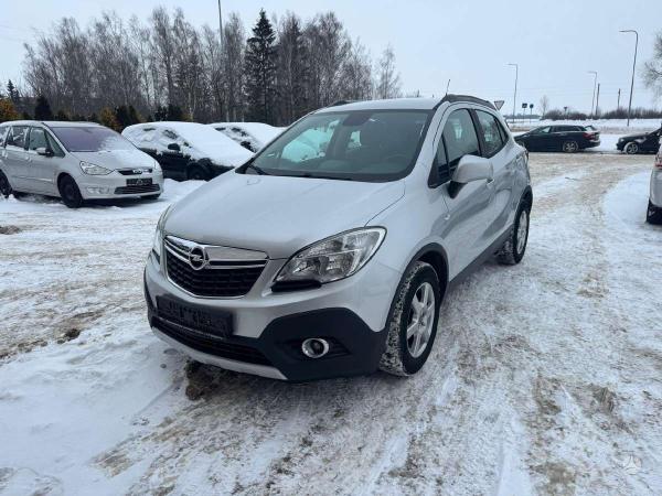 Grey Opel Mokka 2013 in Jurbarkas, with an engine capacity of 1.60 L and mileage of 197 thousand km for 6650 €, photo 2 on AUTOMOTO.COM.LV