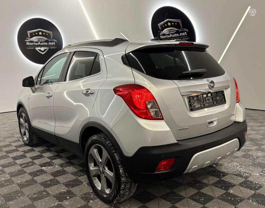 Grey Opel Mokka 2013 in Marijampole, with an engine capacity of 1.69 L and mileage of 249 thousand km for 7250 €, photo 23 on AUTOMOTO.COM.LV