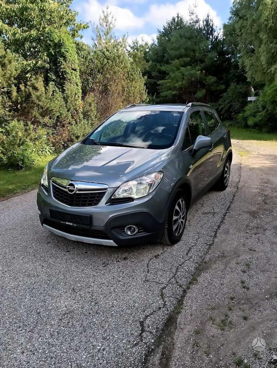 Серый Опель Mokka 2013 в Укмерге, объемом двигателя 1.70 л и пробегом 228 тыс. км за 6390 €, фото 1 на AUTOMOTO.COM.LV