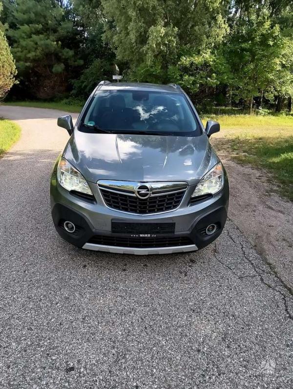 Pelēks Opel Mokka 2013 Ukmergė, ar dzinēja tilpumu 1.70 L un nobraukumu 228 tūkst. km par 6390 €, foto 2 vietnē AUTOMOTO.COM.LV