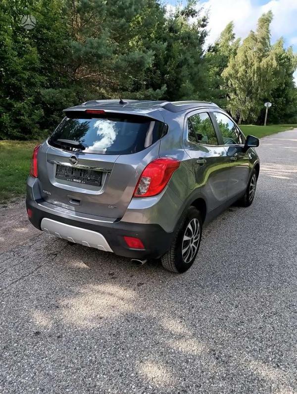 Pelēks Opel Mokka 2013 Ukmergė, ar dzinēja tilpumu 1.70 L un nobraukumu 228 tūkst. km par 6390 €, foto 5 vietnē AUTOMOTO.COM.LV