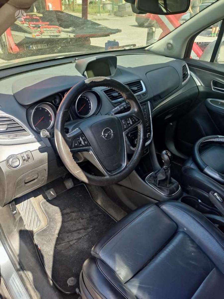 Grey Opel Mokka 2013 in Kaunas, with an engine capacity of 1.70 L and mileage of 208 thousand km for 3600 €, photo 10 on AUTOMOTO.COM.LV