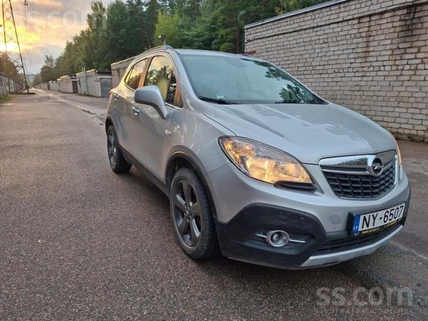 Grey Opel Mokka 2013 in Riga, with an engine capacity of 1.70 L and mileage of 207 thousand km for 5000 €, photo 1 on AUTOMOTO.COM.LV