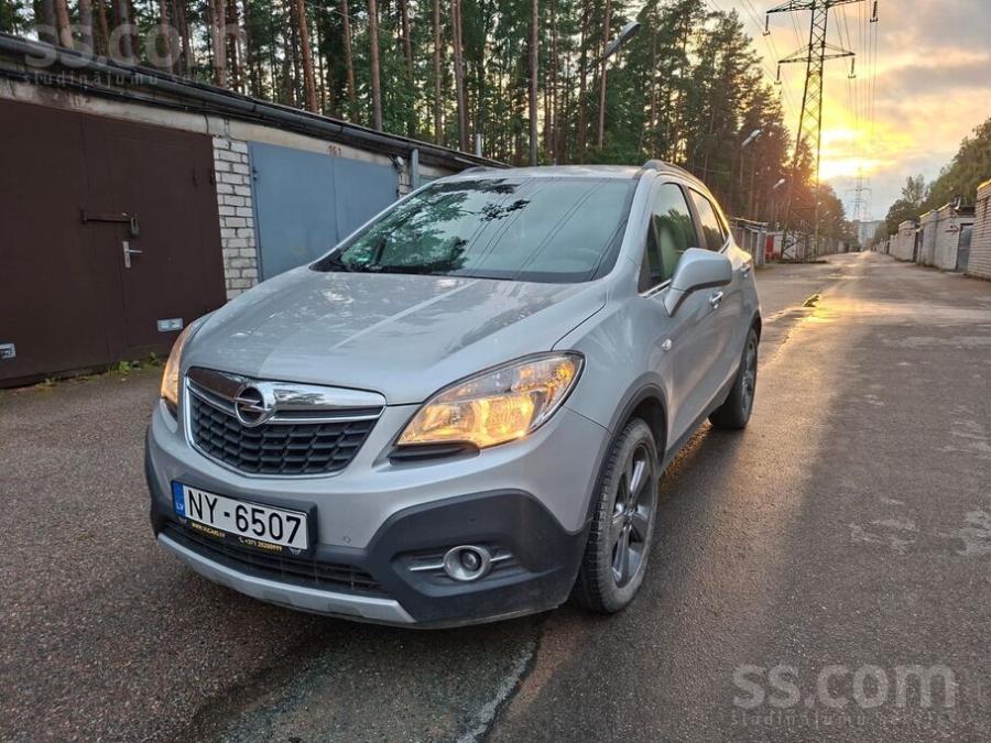Pelēks Opel Mokka 2013 Rīga, ar dzinēja tilpumu 1.70 L un nobraukumu 207 tūkst. km par 5000 €, foto 3 vietnē AUTOMOTO.COM.LV