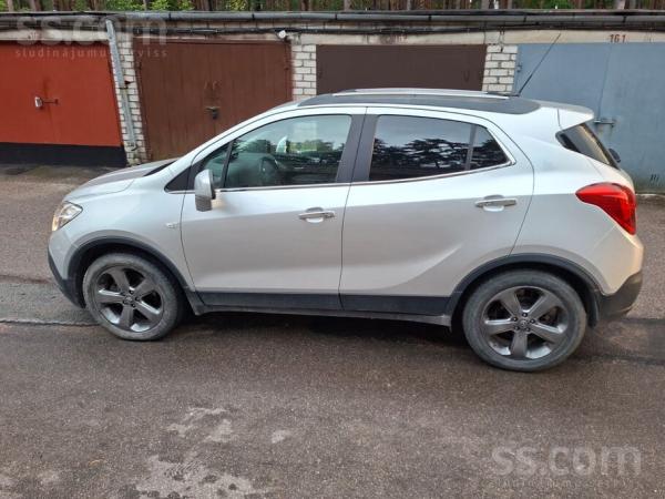 Grey Opel Mokka 2013 in Riga, with an engine capacity of 1.70 L and mileage of 207 thousand km for 5000 €, photo 6 on AUTOMOTO.COM.LV