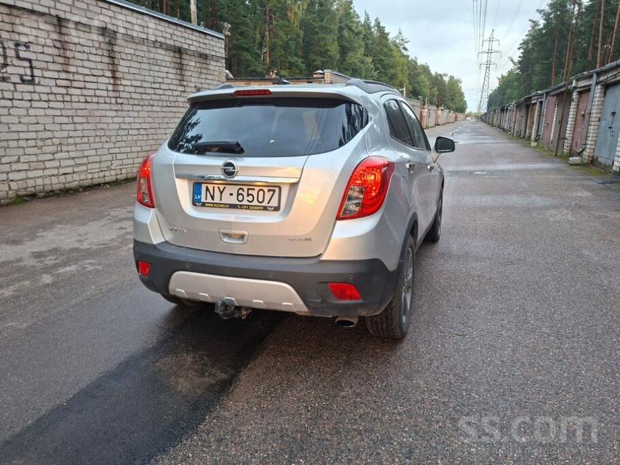 Pelēks Opel Mokka 2013 Rīga, ar dzinēja tilpumu 1.70 L un nobraukumu 207 tūkst. km par 5000 €, foto 8 vietnē AUTOMOTO.COM.LV