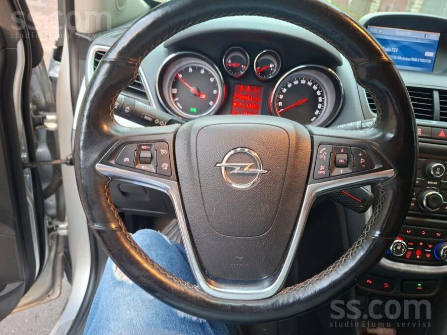 Pelēks Opel Mokka 2013 Rīga, ar dzinēja tilpumu 1.70 L un nobraukumu 207 tūkst. km par 5000 €, foto 12 vietnē AUTOMOTO.COM.LV