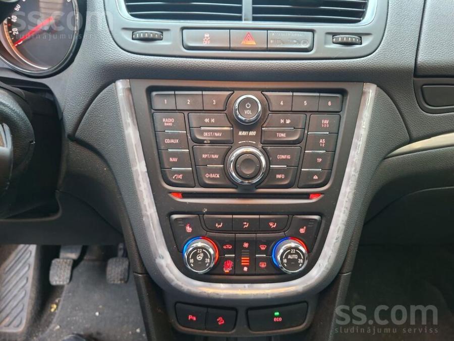 Pelēks Opel Mokka 2013 Rīga, ar dzinēja tilpumu 1.70 L un nobraukumu 207 tūkst. km par 5000 €, foto 13 vietnē AUTOMOTO.COM.LV