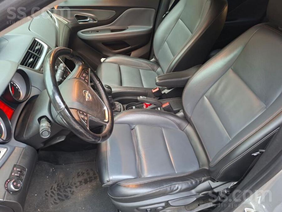 Pelēks Opel Mokka 2013 Rīga, ar dzinēja tilpumu 1.70 L un nobraukumu 207 tūkst. km par 5000 €, foto 15 vietnē AUTOMOTO.COM.LV