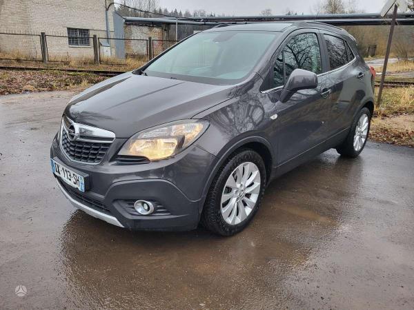 Pelēks Opel Mokka 2014 Kauņa, ar dzinēja tilpumu 1.40 L un nobraukumu 250 tūkst. km par 6200 €, foto 1 vietnē AUTOMOTO.COM.LV