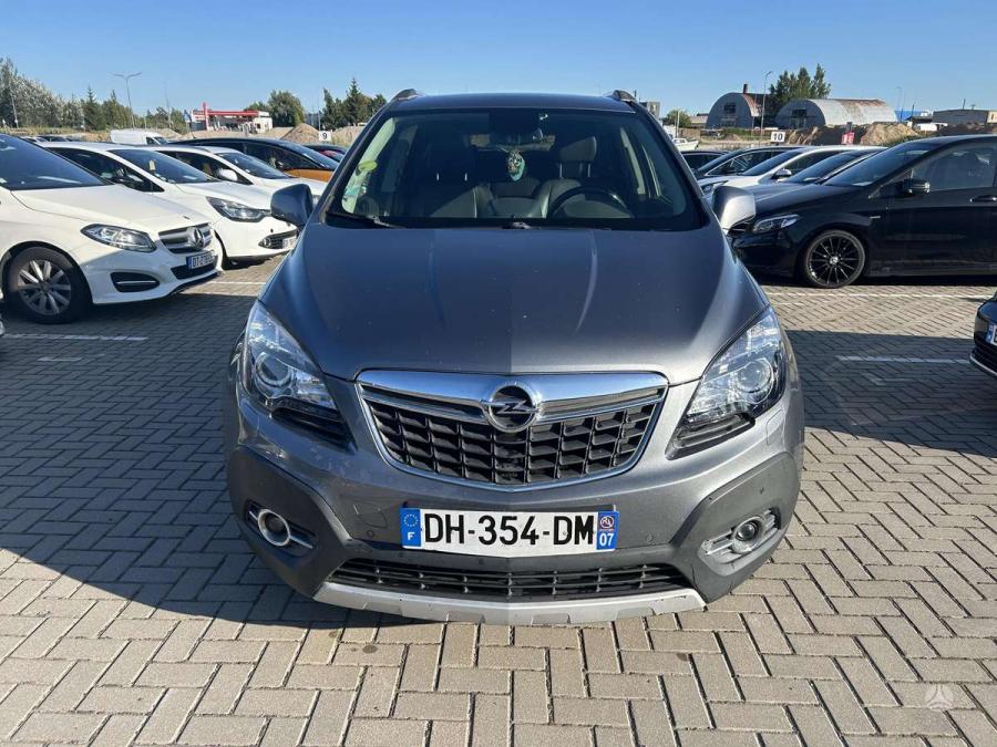 Pelēks Opel Mokka 2014 Tauragė, ar dzinēja tilpumu 1.69 L un nobraukumu 166 tūkst. km par 4700 €, foto 1 vietnē AUTOMOTO.COM.LV