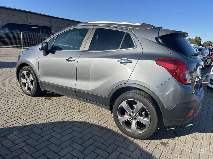 Pelēks Opel Mokka 2014 Tauragė, ar dzinēja tilpumu 1.69 L un nobraukumu 166 tūkst. km par 4700 €, foto 6 vietnē AUTOMOTO.COM.LV