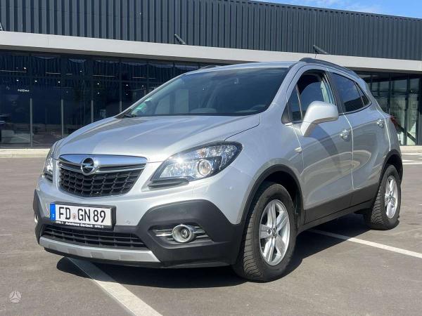 Pelēks Opel Mokka 2015 Kauņa, ar dzinēja tilpumu 1.60 L un nobraukumu 199 tūkst. km par 7150 €, foto 3 vietnē AUTOMOTO.COM.LV