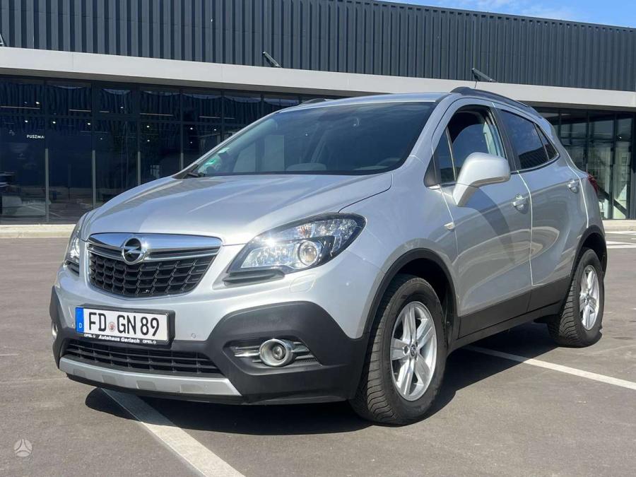 Серый Опель Mokka 2015 в Каунас, объемом двигателя 1.60 л и пробегом 199 тыс. км за 7150 €, фото 4 на AUTOMOTO.COM.LV