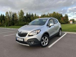 Grey Opel Mokka 2015 in Vilnius, with an engine capacity of 1.60 L and mileage of 183 thousand km for 6850 €, photo 4 on AUTOMOTO.COM.LV