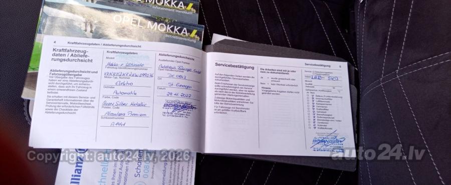 Grey Opel Mokka 2022 in Tartu, with an engine capacity of 0.00 L and mileage of 39 thousand km for 18790 €, photo 25 on AUTOMOTO.COM.LV