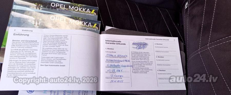 Grey Opel Mokka 2022 in Tartu, with an engine capacity of 0.00 L and mileage of 39 thousand km for 18790 €, photo 27 on AUTOMOTO.COM.LV
