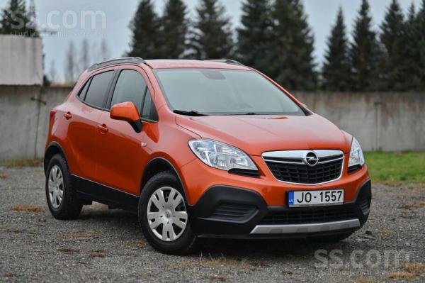 Oranžs Opel Mokka 2014 Jelgava, ar dzinēja tilpumu 1.60 L un nobraukumu 101 tūkst. km par 6650 €, foto 1 vietnē AUTOMOTO.COM.LV