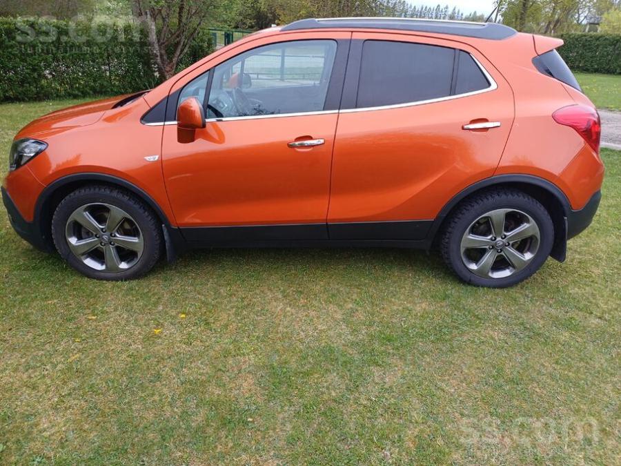 Oranžs Opel Mokka 2014 Bauska, ar dzinēja tilpumu 1.70 L un nobraukumu 225 tūkst. km par 6100 €, foto 5 vietnē AUTOMOTO.COM.LV