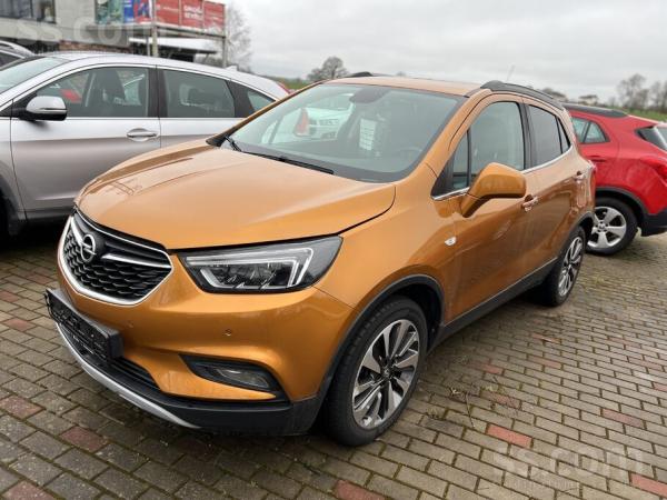 Orange Opel Mokka 2017 in Talsi, with an engine capacity of 1.60 L and mileage of 148 thousand km for 13790 €, photo 1 on AUTOMOTO.COM.LV