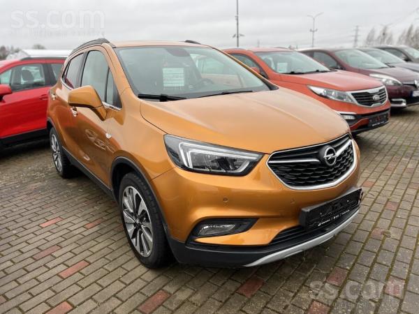 Orange Opel Mokka 2017 in Talsi, with an engine capacity of 1.60 L and mileage of 148 thousand km for 13790 €, photo 2 on AUTOMOTO.COM.LV