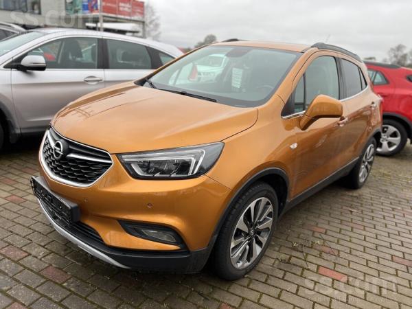 Orange Opel Mokka 2017 in Talsi, with an engine capacity of 1.60 L and mileage of 148 thousand km for 13790 €, photo 3 on AUTOMOTO.COM.LV