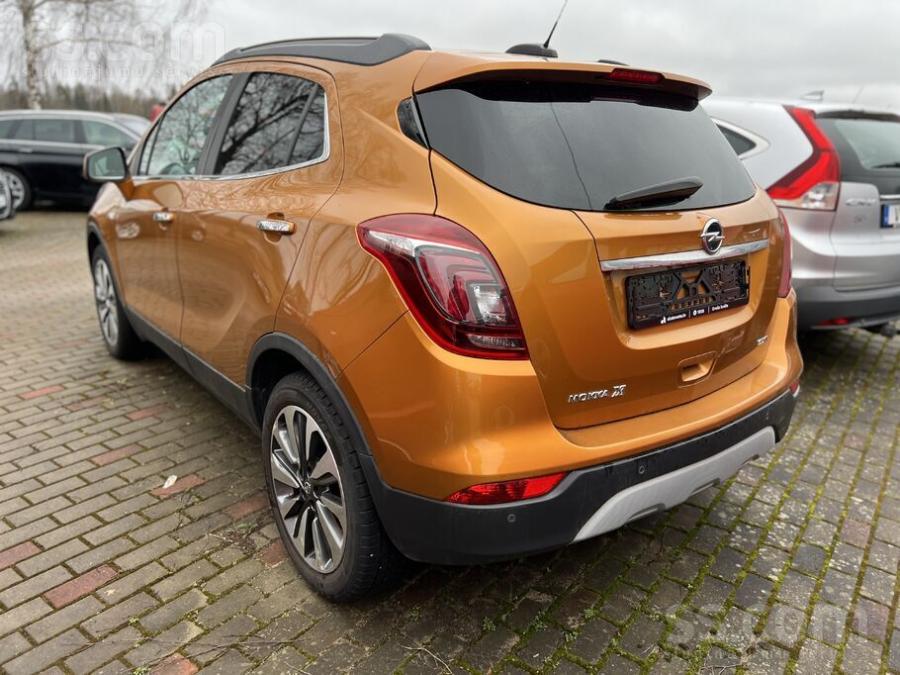 Orange Opel Mokka 2017 in Talsi, with an engine capacity of 1.60 L and mileage of 148 thousand km for 13790 €, photo 7 on AUTOMOTO.COM.LV