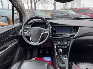 Orange Opel Mokka 2017 in Talsi, with an engine capacity of 1.60 L and mileage of 148 thousand km for 13790 €, photo 23 on AUTOMOTO.COM.LV