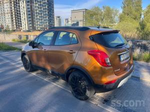 Orange Opel Mokka 2017 in Riga, with an engine capacity of 1.60 L and mileage of 130 thousand km for 7500 €, photo 5 on AUTOMOTO.COM.LV