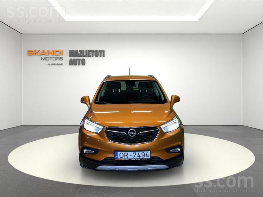 Оранжевый Опель Mokka 2018 в Рига, объемом двигателя 1.40 л и пробегом 68 тыс. км за 11990 €, фото 3 на AUTOMOTO.COM.LV