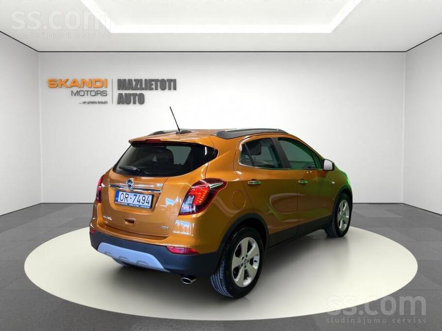 Оранжевый Опель Mokka 2018 в Рига, объемом двигателя 1.40 л и пробегом 68 тыс. км за 11990 €, фото 7 на AUTOMOTO.COM.LV