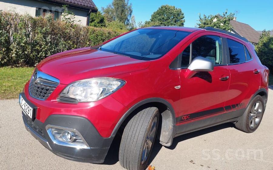 Красный Опель Mokka 2013 в Рига, объемом двигателя 1.70 л и пробегом 0 тыс. км за 6785 €, фото 1 на AUTOMOTO.COM.LV