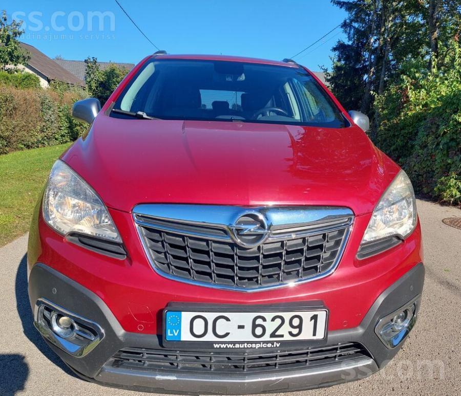 Красный Опель Mokka 2013 в Рига, объемом двигателя 1.70 л и пробегом 0 тыс. км за 6785 €, фото 3 на AUTOMOTO.COM.LV