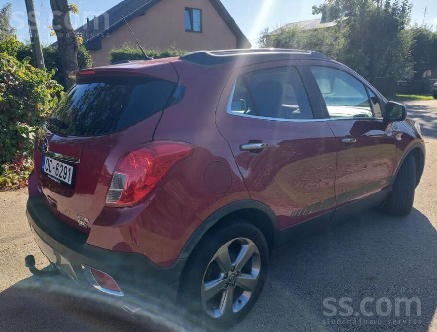 Красный Опель Mokka 2013 в Рига, объемом двигателя 1.70 л и пробегом 0 тыс. км за 6785 €, фото 7 на AUTOMOTO.COM.LV