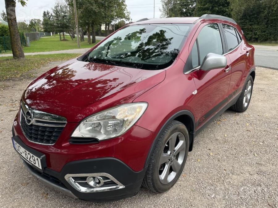 Sarkans Opel Mokka 2013 Rīga, ar dzinēja tilpumu 1.70 L un nobraukumu 0 tūkst. km par 6990 €, foto 1 vietnē AUTOMOTO.COM.LV