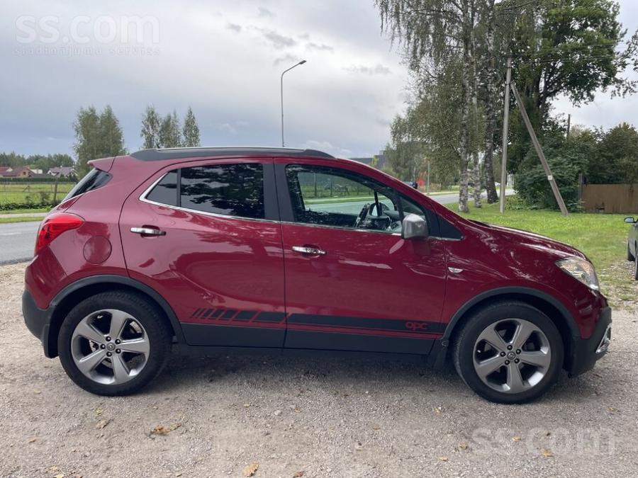 Sarkans Opel Mokka 2013 Rīga, ar dzinēja tilpumu 1.70 L un nobraukumu 0 tūkst. km par 6990 €, foto 7 vietnē AUTOMOTO.COM.LV