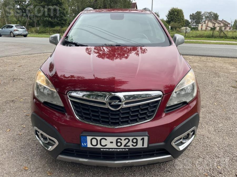 Sarkans Opel Mokka 2013 Rīga, ar dzinēja tilpumu 1.70 L un nobraukumu 0 tūkst. km par 6990 €, foto 9 vietnē AUTOMOTO.COM.LV