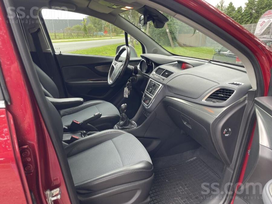 Sarkans Opel Mokka 2013 Rīga, ar dzinēja tilpumu 1.70 L un nobraukumu 0 tūkst. km par 6990 €, foto 19 vietnē AUTOMOTO.COM.LV