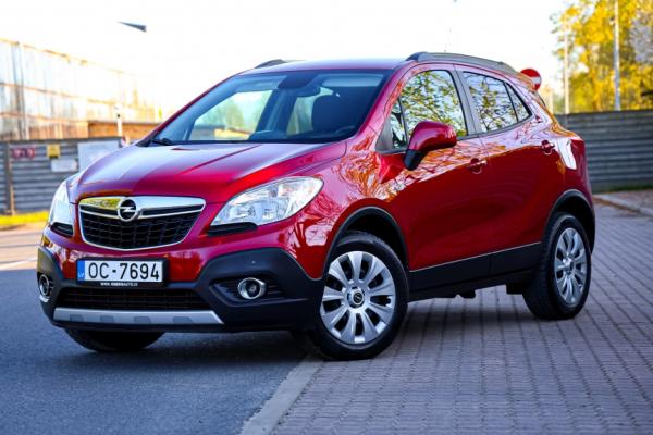 Sarkans Opel Mokka 2013 Rīga, ar dzinēja tilpumu 1.70 L un nobraukumu 118 tūkst. km par 8450 €, foto 1 vietnē AUTOMOTO.COM.LV