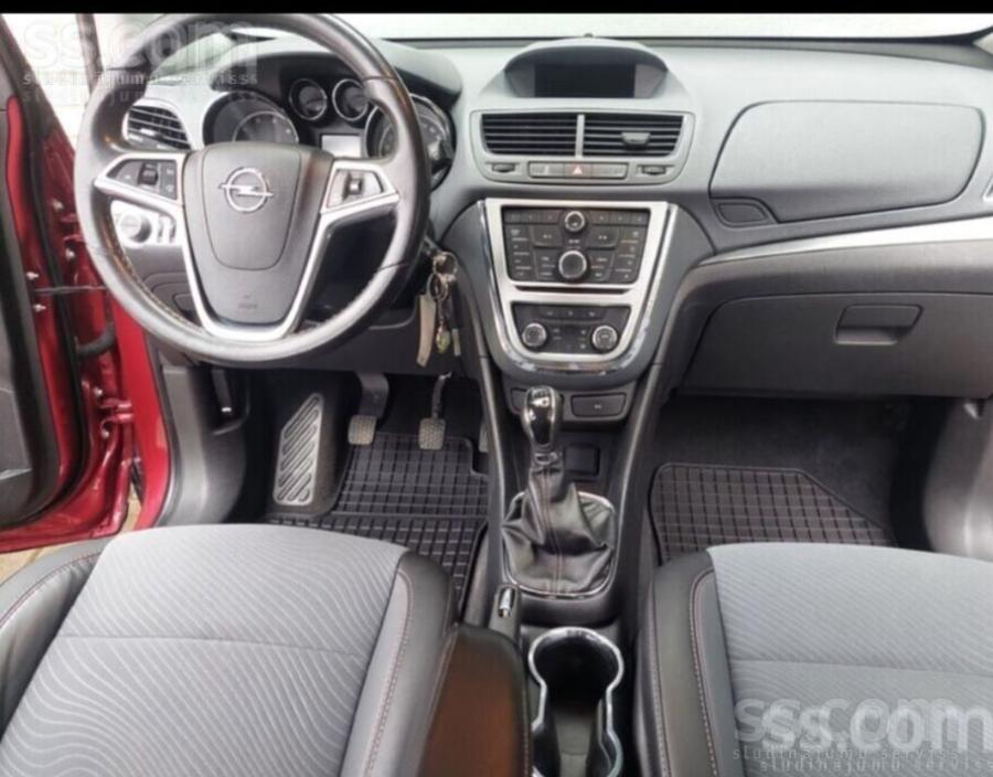 Red Opel Mokka 2013 in Riga, with an engine capacity of 1.70 L and mileage of 0 thousand km for 6395 €, photo 12 on AUTOMOTO.COM.LV
