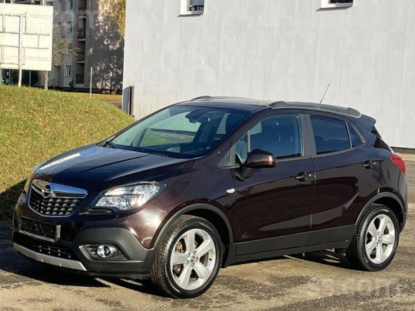 Red Opel Mokka 2014 in Valmiera, with an engine capacity of 1.40 L and mileage of 0 thousand km for 8700 €, photo 7 on AUTOMOTO.COM.LV