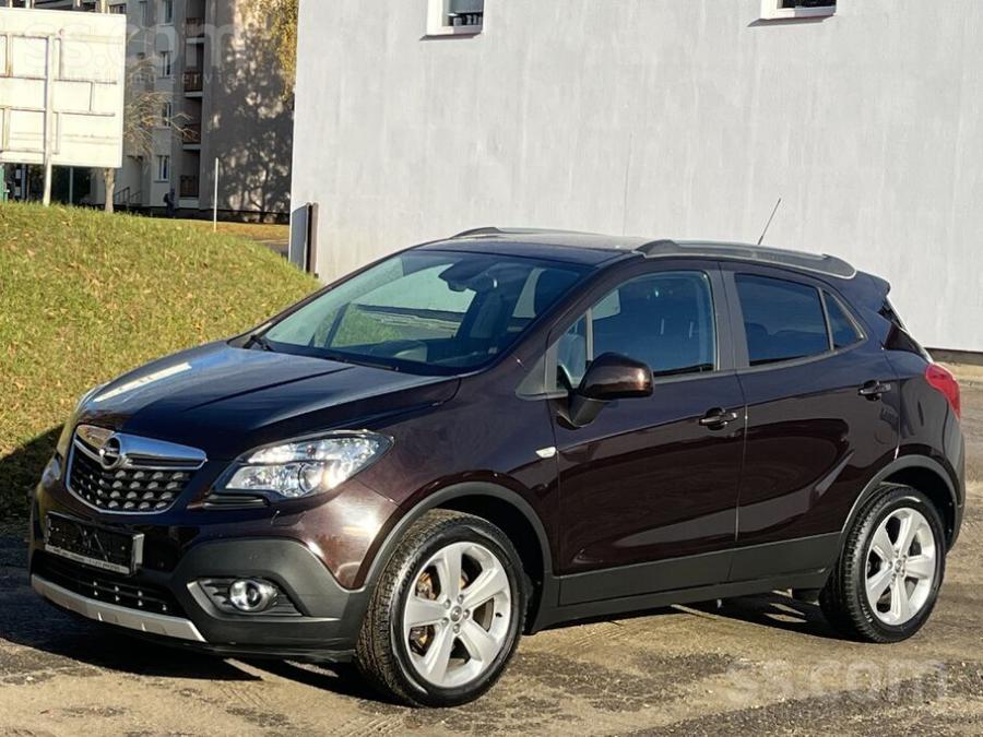 Red Opel Mokka 2014 in Valmiera, with an engine capacity of 1.40 L and mileage of 0 thousand km for 8700 €, photo 7 on AUTOMOTO.COM.LV