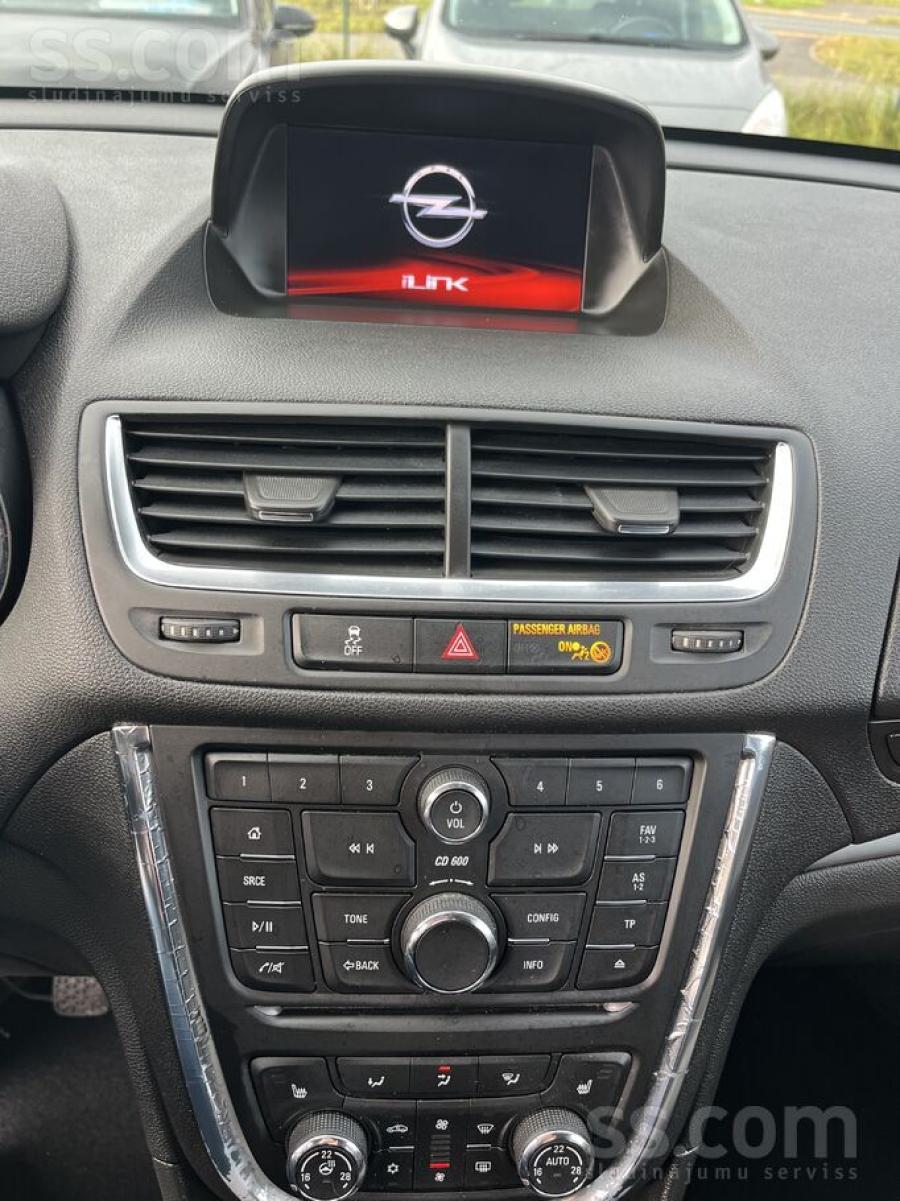 Red Opel Mokka 2014 in Valmiera, with an engine capacity of 1.40 L and mileage of 0 thousand km for 8700 €, photo 9 on AUTOMOTO.COM.LV