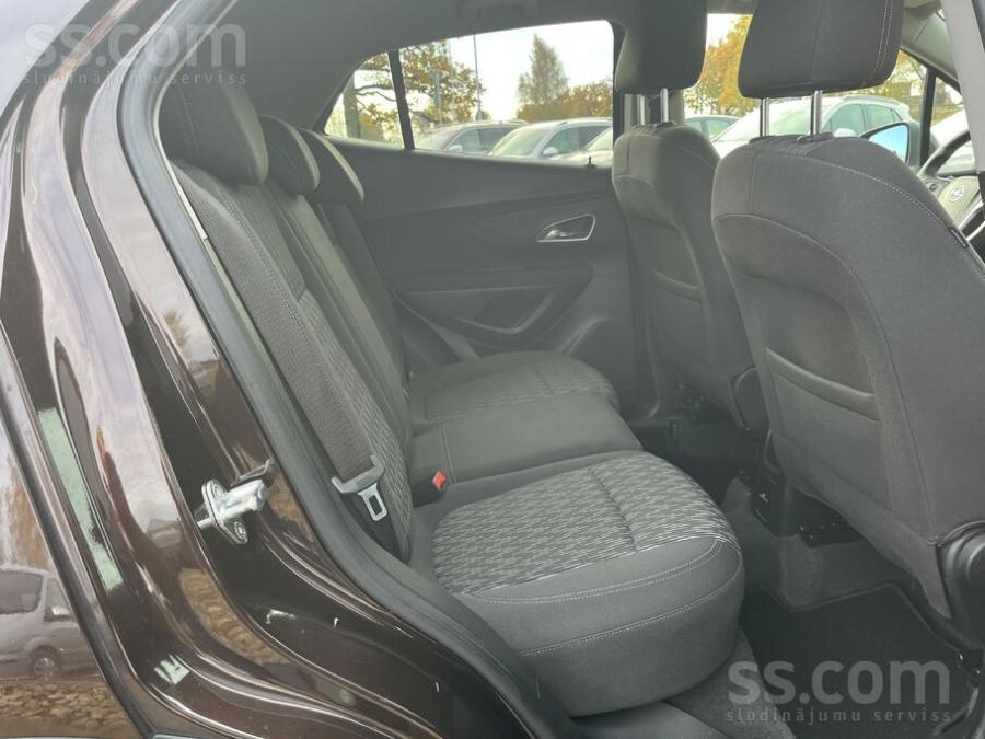 Red Opel Mokka 2014 in Valmiera, with an engine capacity of 1.40 L and mileage of 0 thousand km for 8700 €, photo 12 on AUTOMOTO.COM.LV